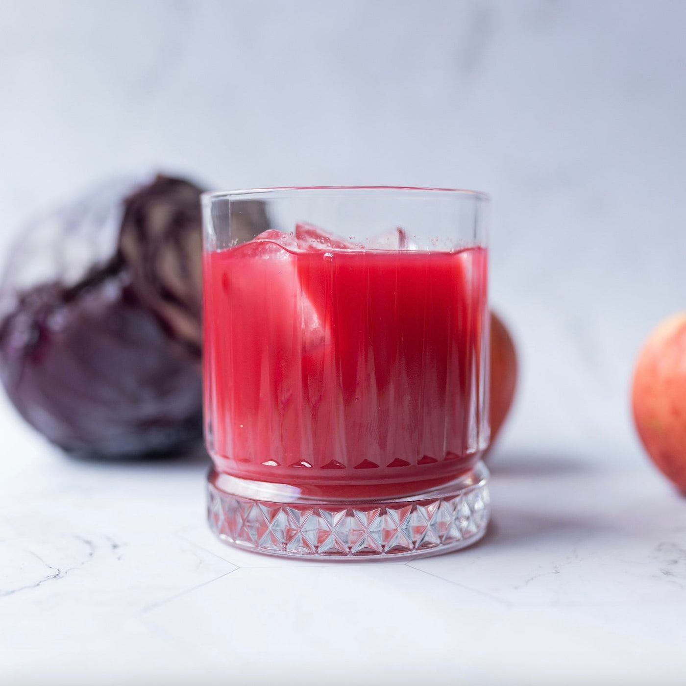 Rødkålsjuice med klementiner | Juice m. rødkål og klementiner