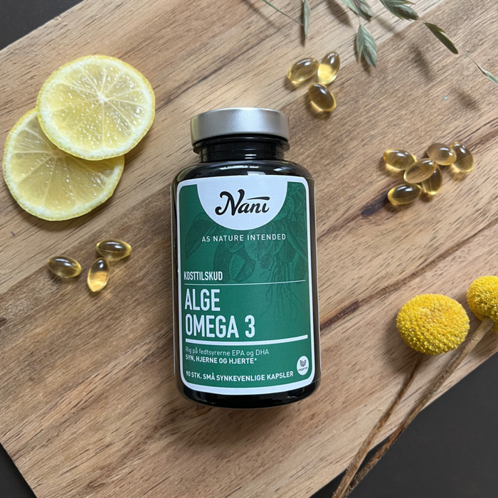 Alge Omega 3 90 stk. | Nani